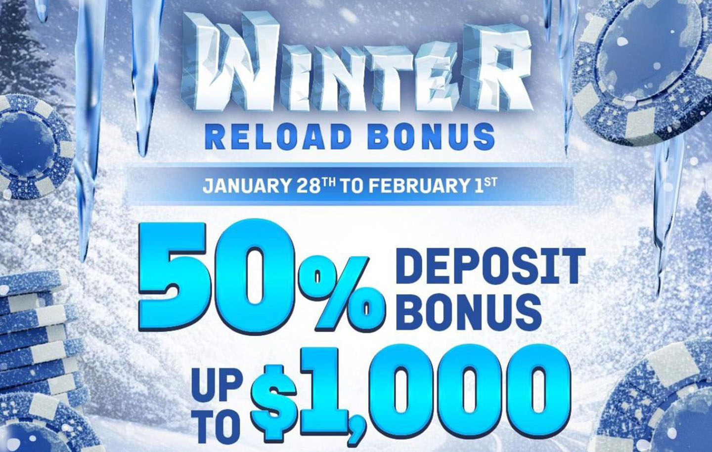 It’s Time to Claim the Winter Reload Bonus on ACR Poker | PokerListings